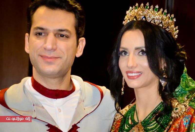 المغربية ايمان الباني و زوجها مراد يلدريم يبهران الكل باطلالة نجومية ...